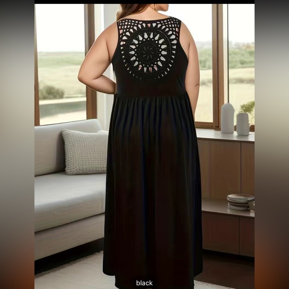 Dresses | Gorgeous Black Boho Maxi Dress | Poshmark